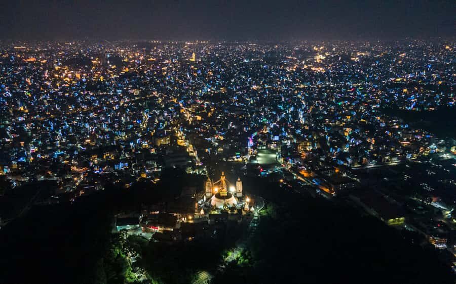 Kathmandu: Swayambhu-Nath Stupa, Dinner & Night Walk - Top Highlights in Detail