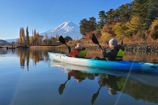 Kayaking on Lake Kawaguchiko with Mt. Fuji views - The Experience in Detail
