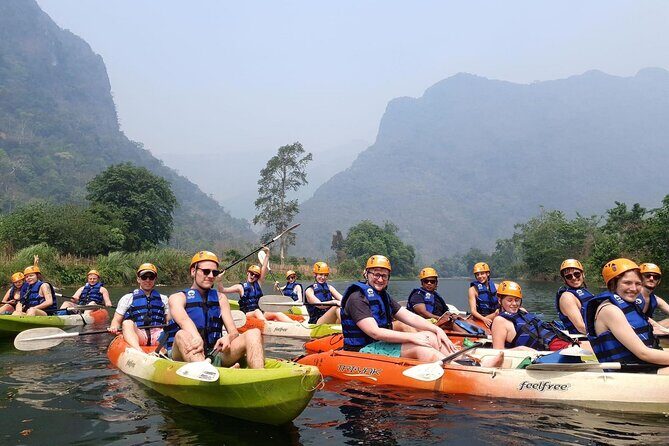 Kayaking Zipline and Tubing in the Cave from Vang Vieng - The Sum Up