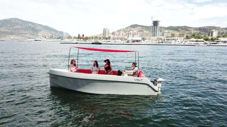 Kelowna: Private Boat Tour with Bluetooth Speaker - Value and Practical Considerations