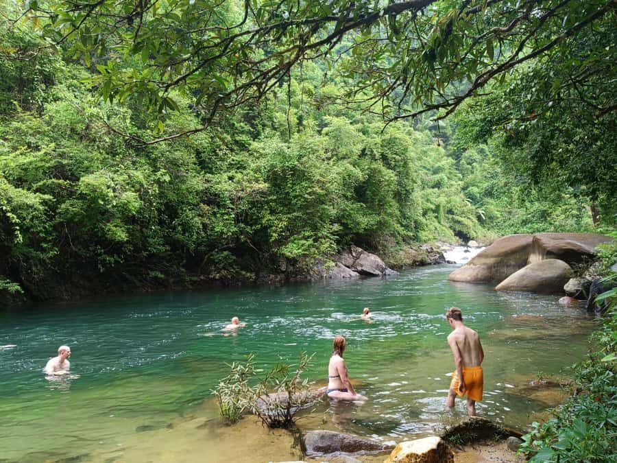 Khao Lak: Private Khao Sok Jungle Safari with Bamboo Rafting - The Jungle Trek and Hidden Waterfall