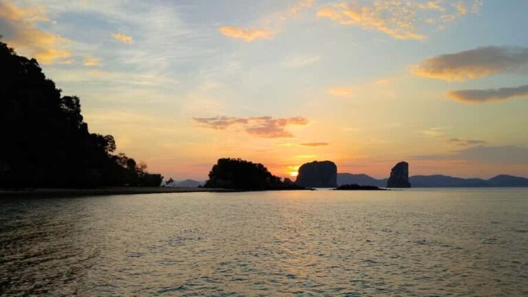 Ko Yao Yai: Hong Island & Plankton Longtail Boat Sunset Tour - Transportation, Timing, and Group Size