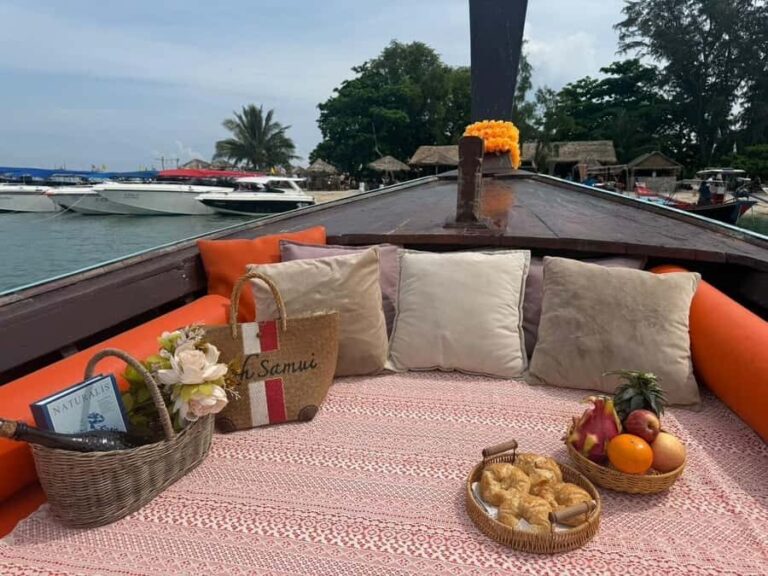 Koh Samui: Authentic Local Luxury Long-Tail Boat Cruise - Itinerary Breakdown: What You Can Expect