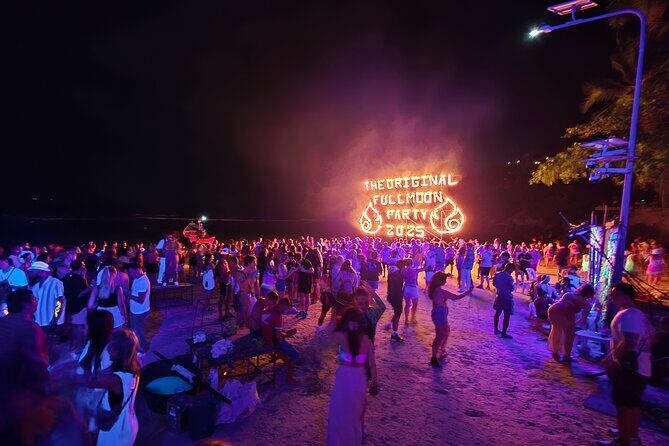 Koh Samui: Full Moon Party Entry Tickets & Round Trip Transfers - The Experience at the Party