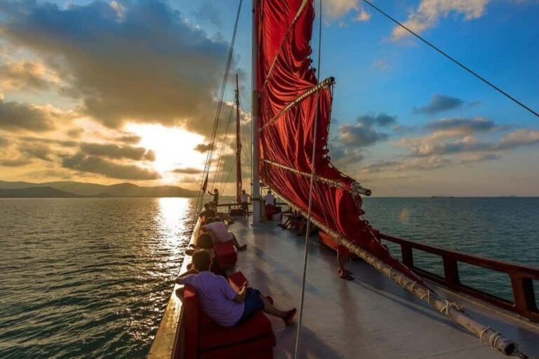 Koh Samui: Red Baron Romantic Sunset Dinner Cruise - The Itinerary: What to Expect