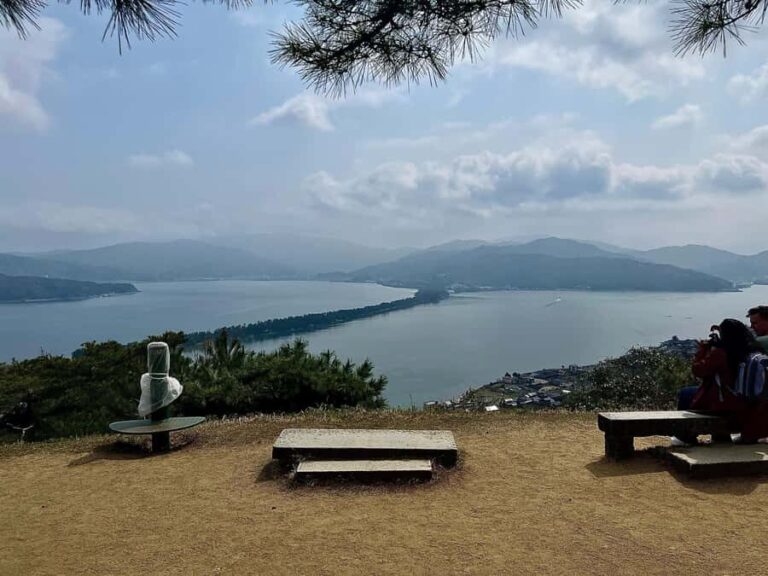 Kyoto: Amanohashidate Cultural Walk, Legends, & Local Life - Ascending to Kasamatsu Park: Breathtaking Panoramas
