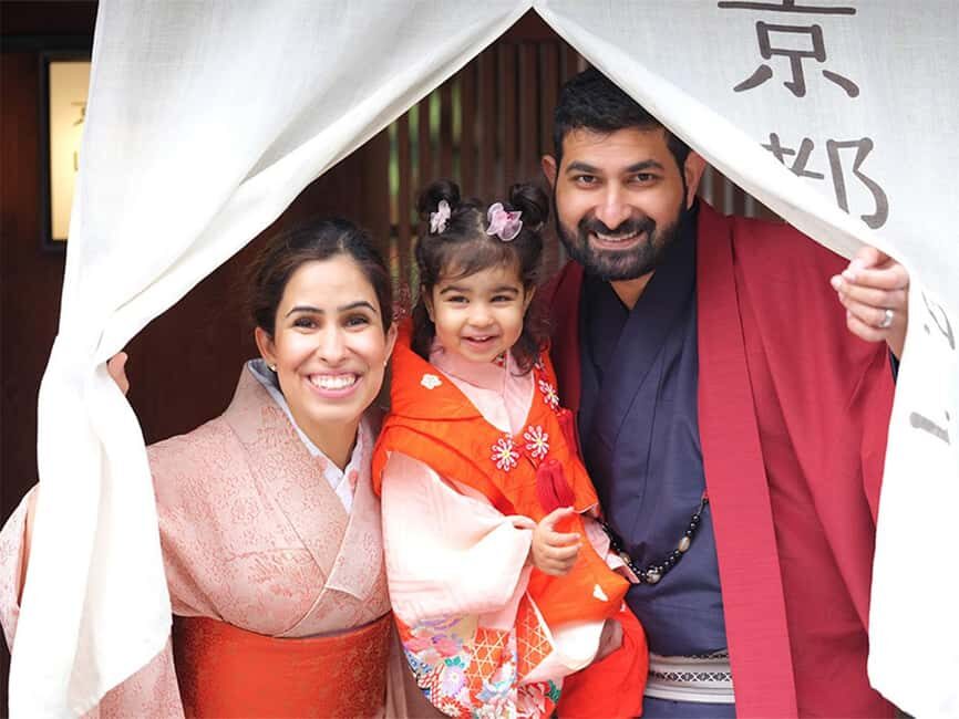 Kyoto Kimono Rental CHAMATSUKimono/Yukata Rental FamilyPlan - Authentic Family Fun and Cultural Access