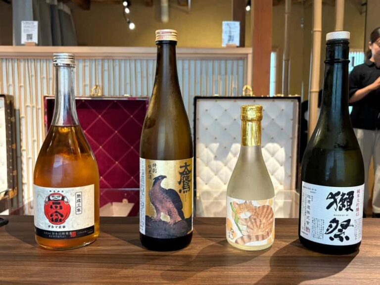 Kyoto: Seasonal Sake Tasting (near Kiyomizu Temple area) - The Itinerary in Detail