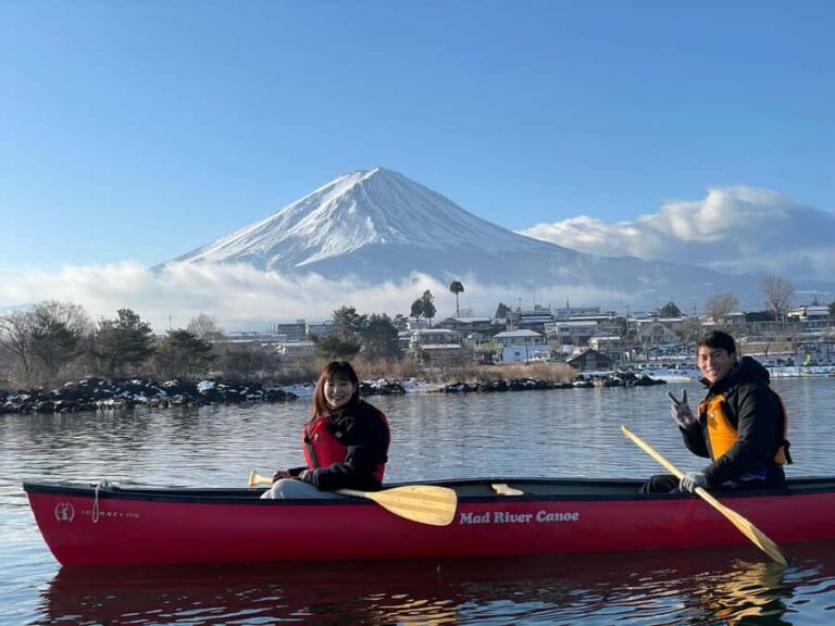 Lake Kawaguchi: Enjoy a canoeing tour without getting wet - Who Will Love This Tour?