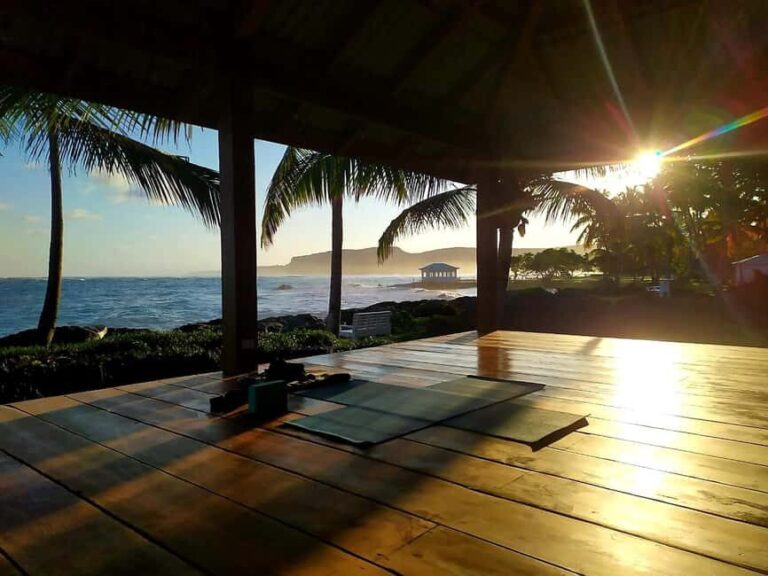 Las Galeras: Morning Yoga or Aerial Yoga at Villa Serena - The Details of the Tour