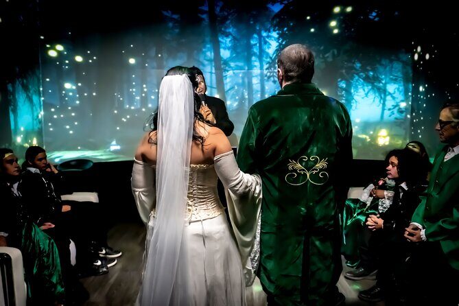 Las Vegas Immersive Enchanted Forest Wedding Ceremony - An Authentic Twist on the Vegas Wedding Scene