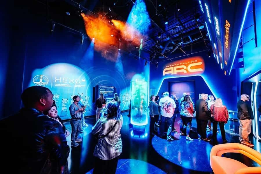 Las Vegas: Interstellar Arc VR Experience at AREA15 - The Virtual Environment and Storytelling