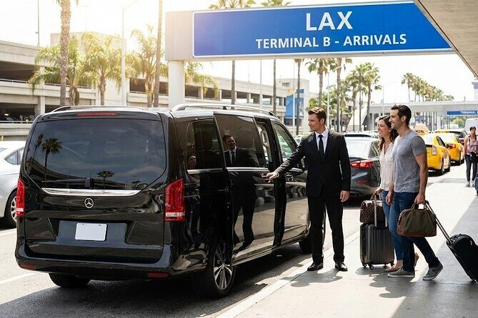 LAX Airport Pickup  LA Downtown Drop-off - The Vehicle and Comfort