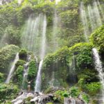 Lombok: Benang Stokel and Kelambu Falls Tour & Beach Sunset - Transportation and Group Size