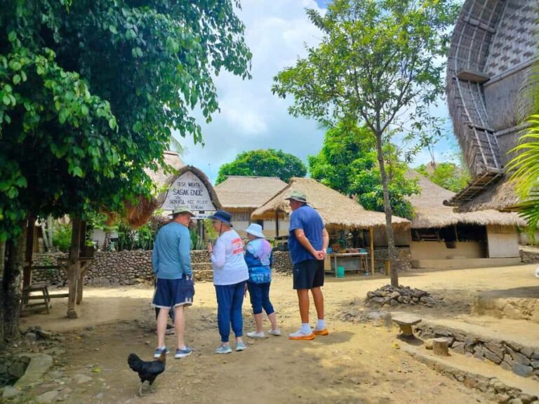 Lombok: Cultural Day Tour & Beach Pickup Cruise Port/Hotel - What You Can Expect from the Experience