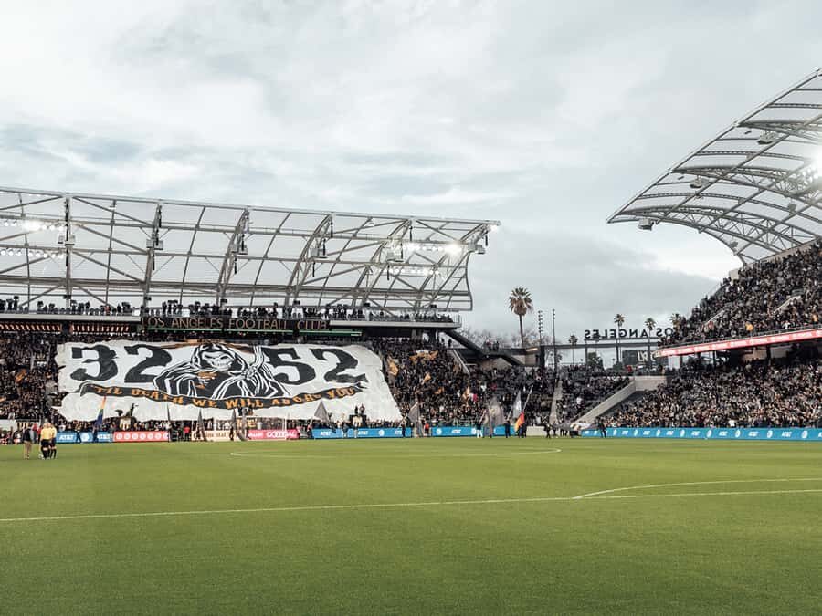 Los Angeles FC Soccer Game Ticket at BMO Stadium - The Matchday Atmosphere