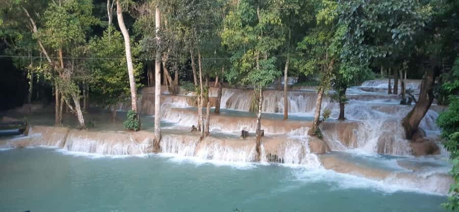 Luang Prabang: Afternoon Kuang Si Waterfalls & Sunset Cruise - What Travelers Say