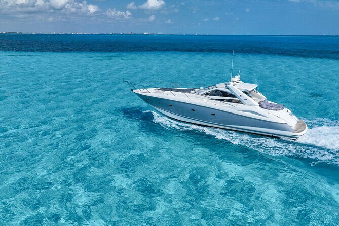 Luxury 52ft Sunseeker Yacht Rental in Cancun - Who Will Love This Tour?
