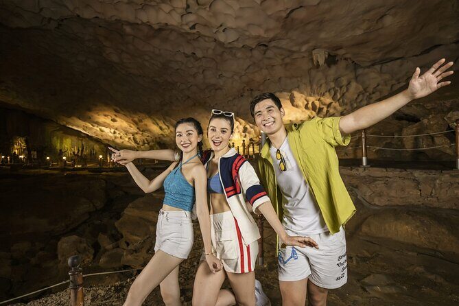 Luxury Halong Bay Day Tour from Ha Long International Cruise Port - First Stop: Sung Sot Cave