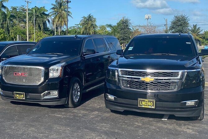 Luxury Suv , Chevy and Suburban Transport in Bahamas. - Detailed Breakdown of the Itinerary