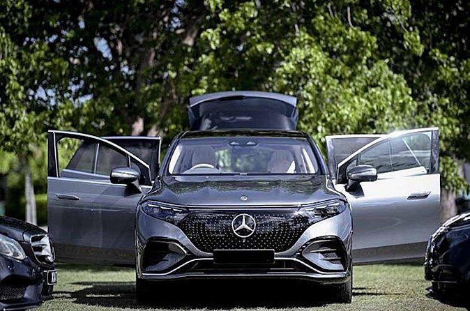Luxury VIP Barbados Airport Transfer - West Coast | Mercedes EQS - In-Depth Look at the Experience