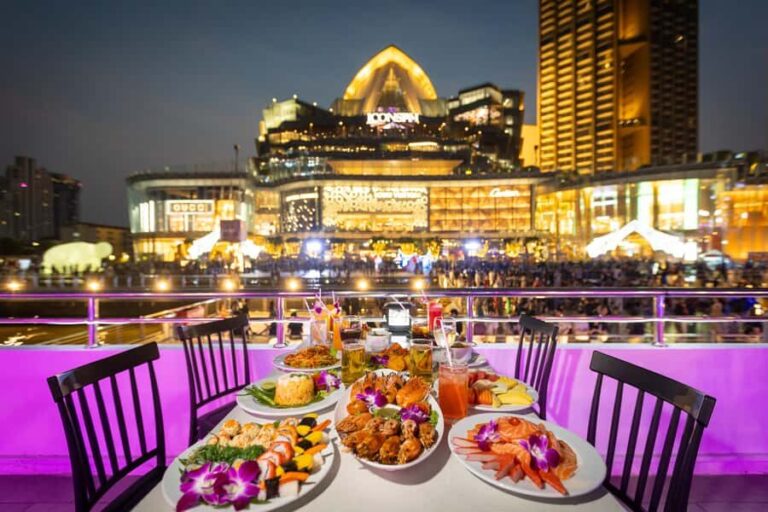 Luxury White Cruise &Premium View &Complimentary Beer & Win - Scenic Highlights: Landmarks at Night