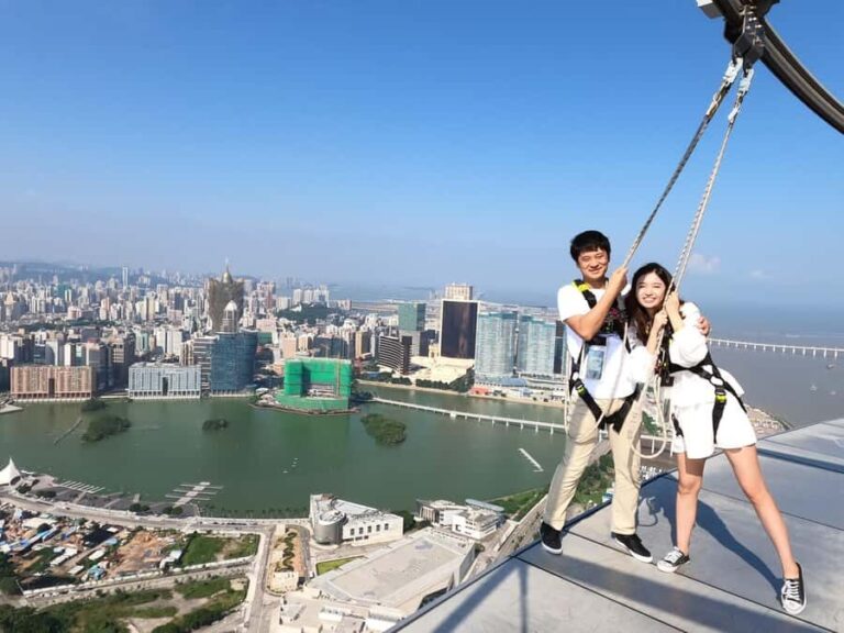Macau: Skypark Tower Bungy, Skywalk, Skyjump & Tower Climb - What to Expect: Activities and Experiences