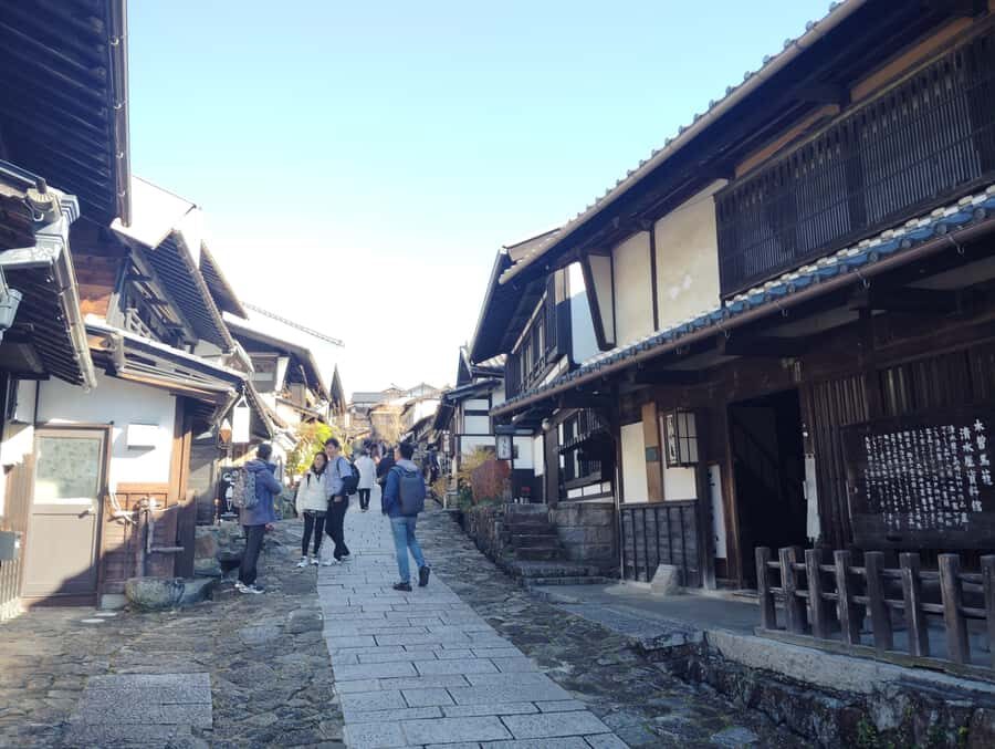 Magome: Historic Nakasendo Post Town Walking Tour - The Scenic Viewpoint and Local Flavors
