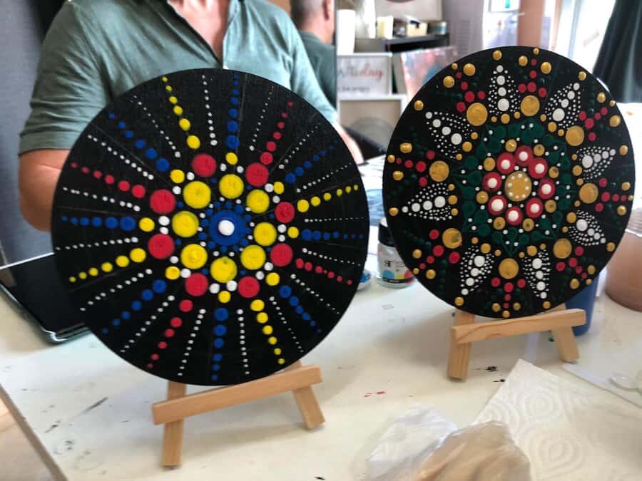 Mandala Dot Art Workshop - The Artistic Process: Relaxation Meets Creativity