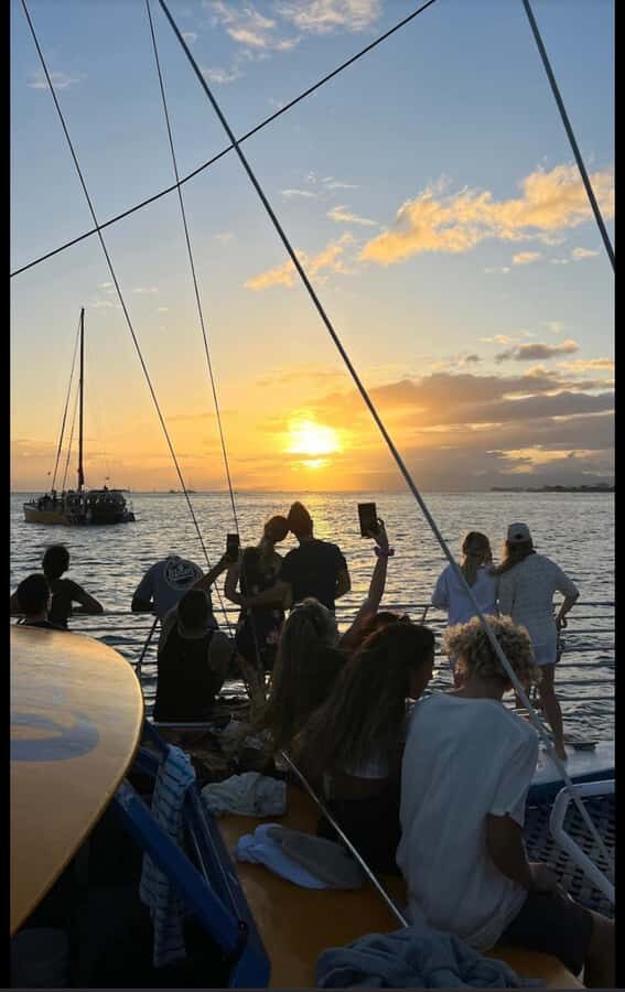 Manu Kai Catamaran Honolulu Cocktail Sunset Sail - In-Depth Breakdown of the Itinerary