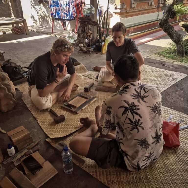 Mas Village Wood Carvings class with Local artist - Authentic Craftsmanship and Cultural Connection