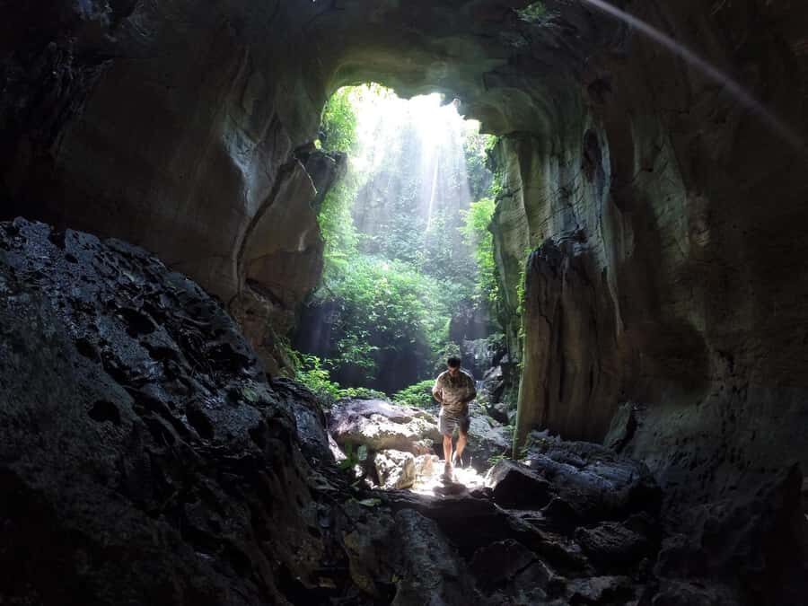 Medan: Bat Cave Exploration and Riverside Picnic - The Trek to the Bat Cave