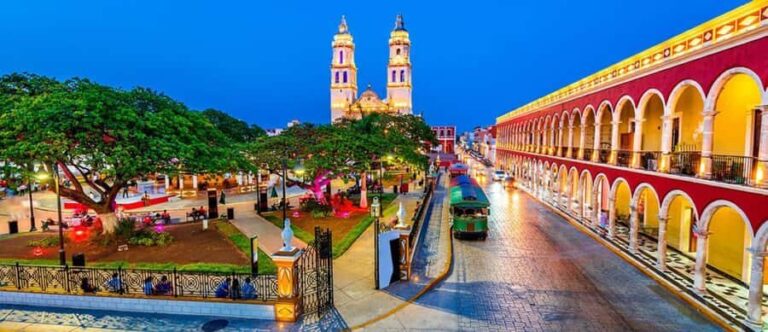 Merida: Walls, Forts and Culture of Campeche Discovery Tour - Transportation, Timing, and Group Size