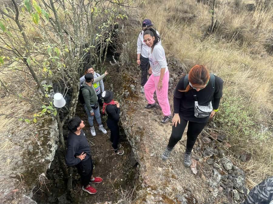 Mexico City: Guided Tour of the Caves of an Inactive Volcano - The Route and Highlights