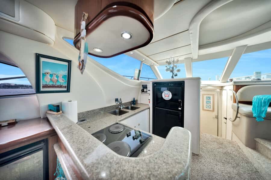 Miami Yacht Rental 50' + 2 Jet Ski | Miami Boat Rental - The Journey: From Coconut Grove to Biscayne Bay’s Gems