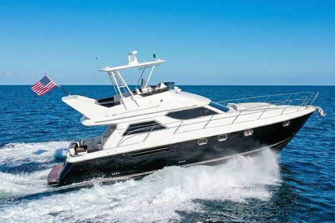 Miami Yacht Rental 58 ft + 1 Free Hr & 2 Jet Ski Rides | Boat Tour - Details on the Experience