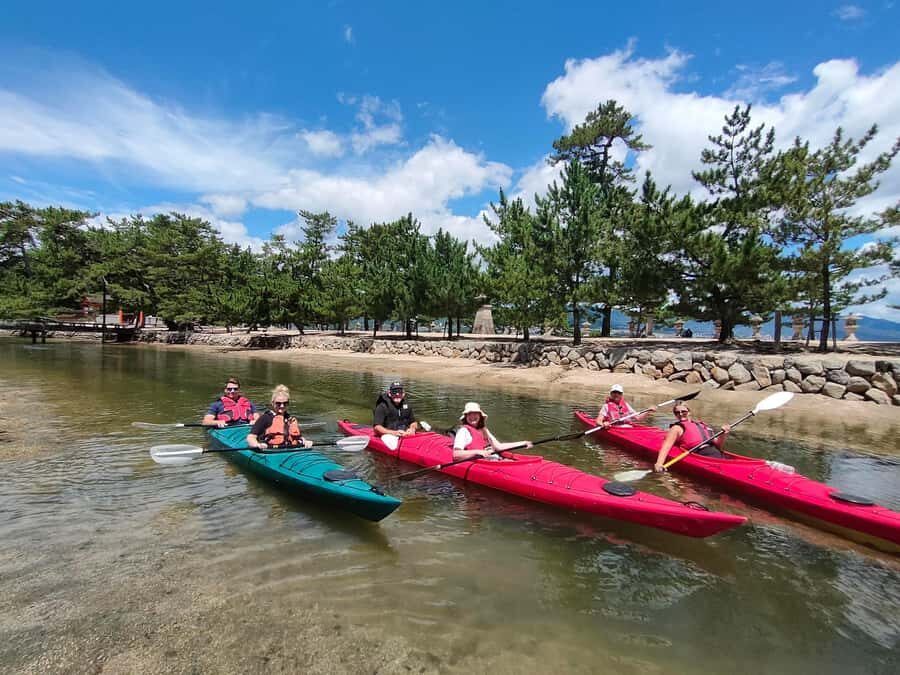 Miyajima World Heritage Torii Kayak Tour - The Shore Exploration and Cultural Stops