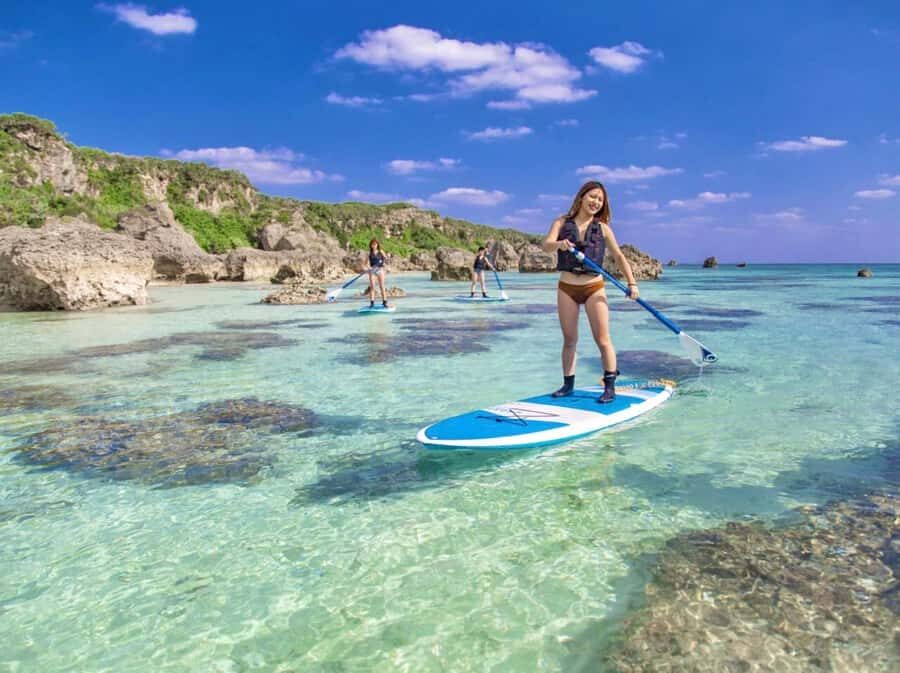 Miyako island: Beach SUP & Pumpkin Limestone Caving & Canoe - A Detailed Look at Miyako Island’s Adventure Tour