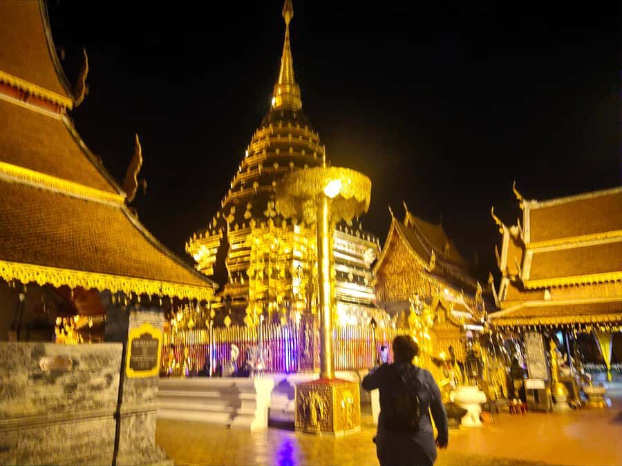 Monks chanting, Wat Doi Suthep and Wat Phalad+ Meditation - Practical Details & Value