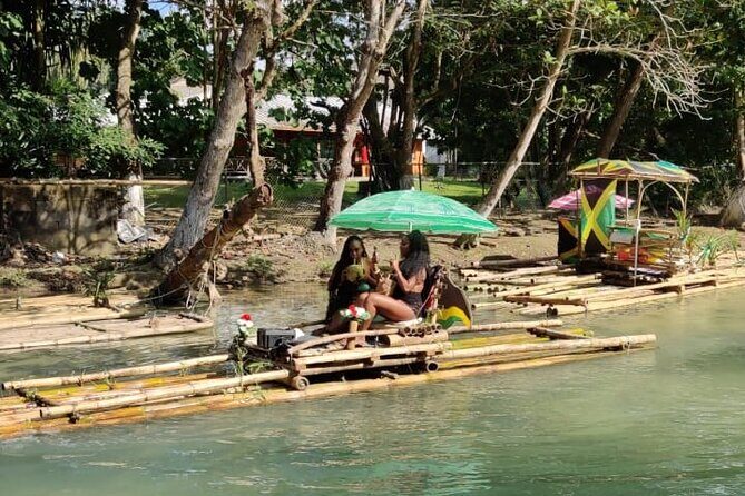 Montego Bay Bamboo River Rafting Limestone Foot Massage - Transportation and Group Size