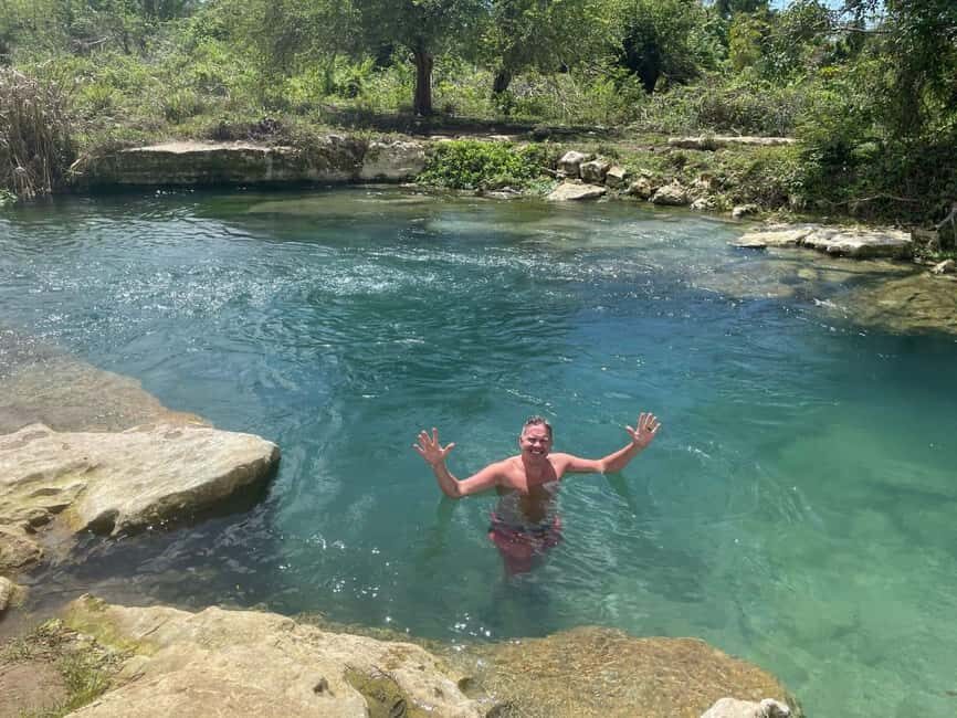 Montego Bay: Blue Hole & Horseback Riding Adventure - River Tubing: Serenity on the Water