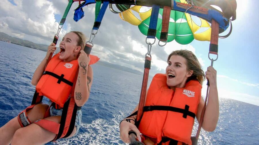 Montego Bay: Parasailing and Jet Ski Combo with Pickup - The Itinerary & Experience Flow