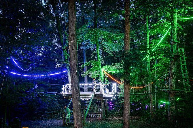 MoonTrek Nighttime Aerial Adventure - An In-Depth Look at the MoonTrek Nighttime Aerial Adventure