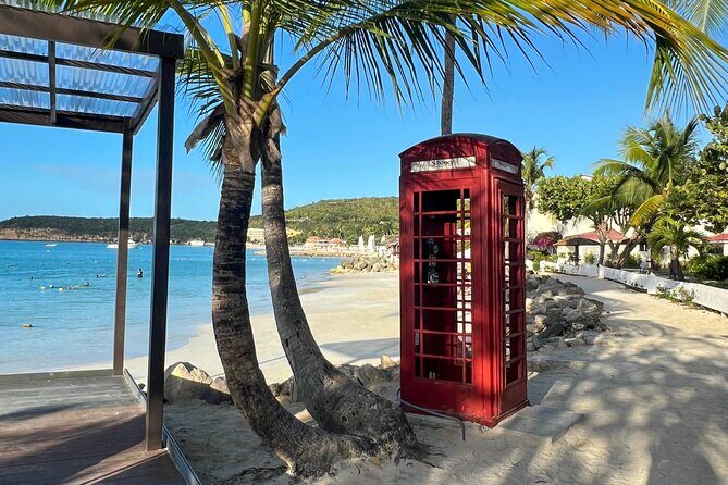 Most Beautiful Beaches of Antigua: Valley-Jolly or Fort-Dickenson - Jolly Beach: Walking on Finer Sand