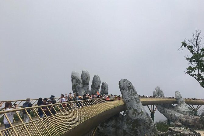 My Son Early Morning Tour to Avoid crowds & Golden Bridge via Cable Car ,Jungle - The Golden Bridge: A Marvel of Design