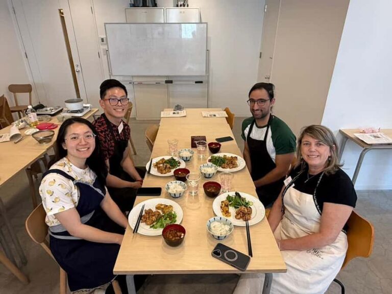 Nagoya: Japanese Cooking Class with tasting - Value and Price Analysis