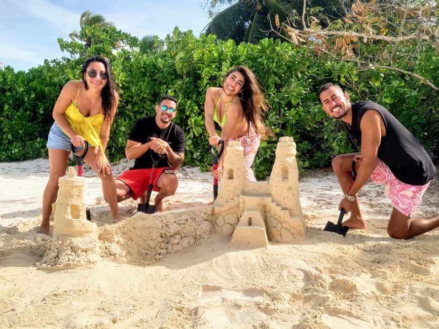 Nassau Bahamas: Sandcastle Sculpting Beach Activity & Picnic - The Itinerary in Detail