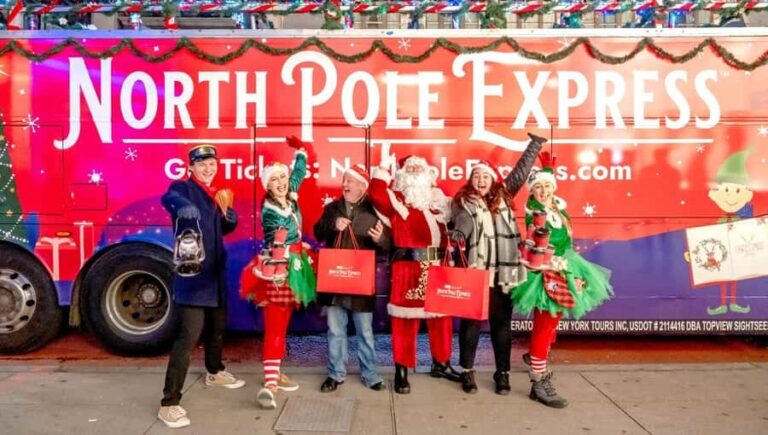 New York City: North Pole Express Holiday Ride - What to Expect During the Tour