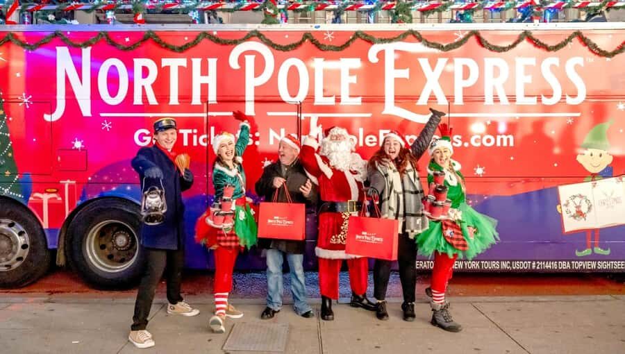 New York City: North Pole Express Holiday Ride - What to Expect During the Tour