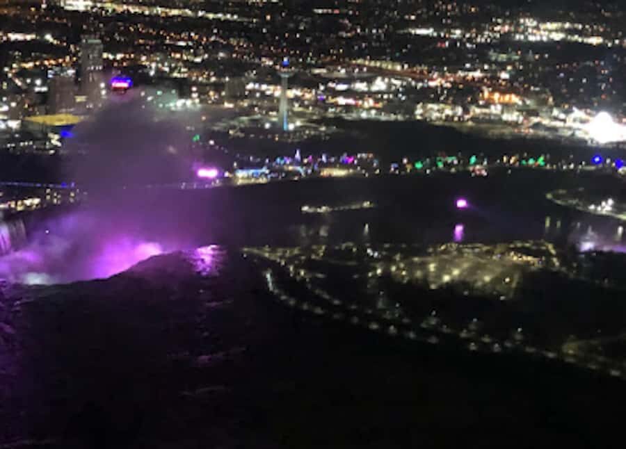 Niagara Falls, Canada: Nights & Lights Helicopter Experience - The View and Photography Opportunities